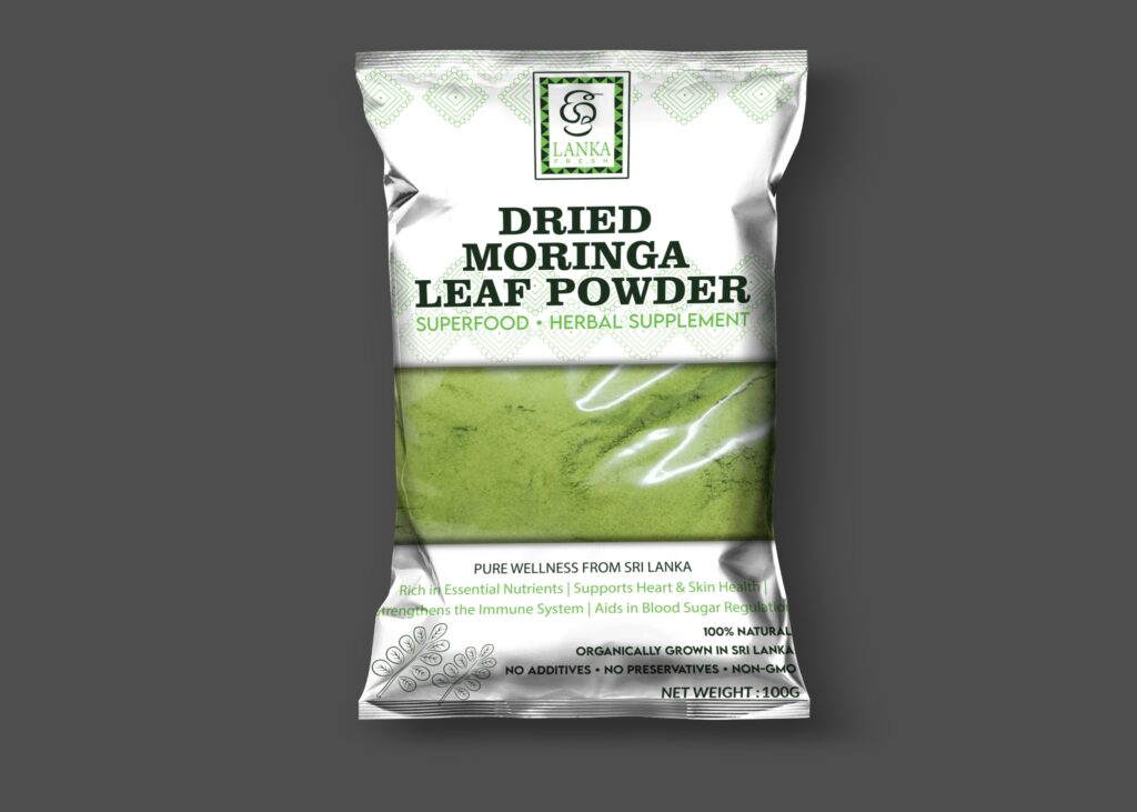 Organic Moringa Oleifera Leaf Powder – Directly From The Origin - Sri ...